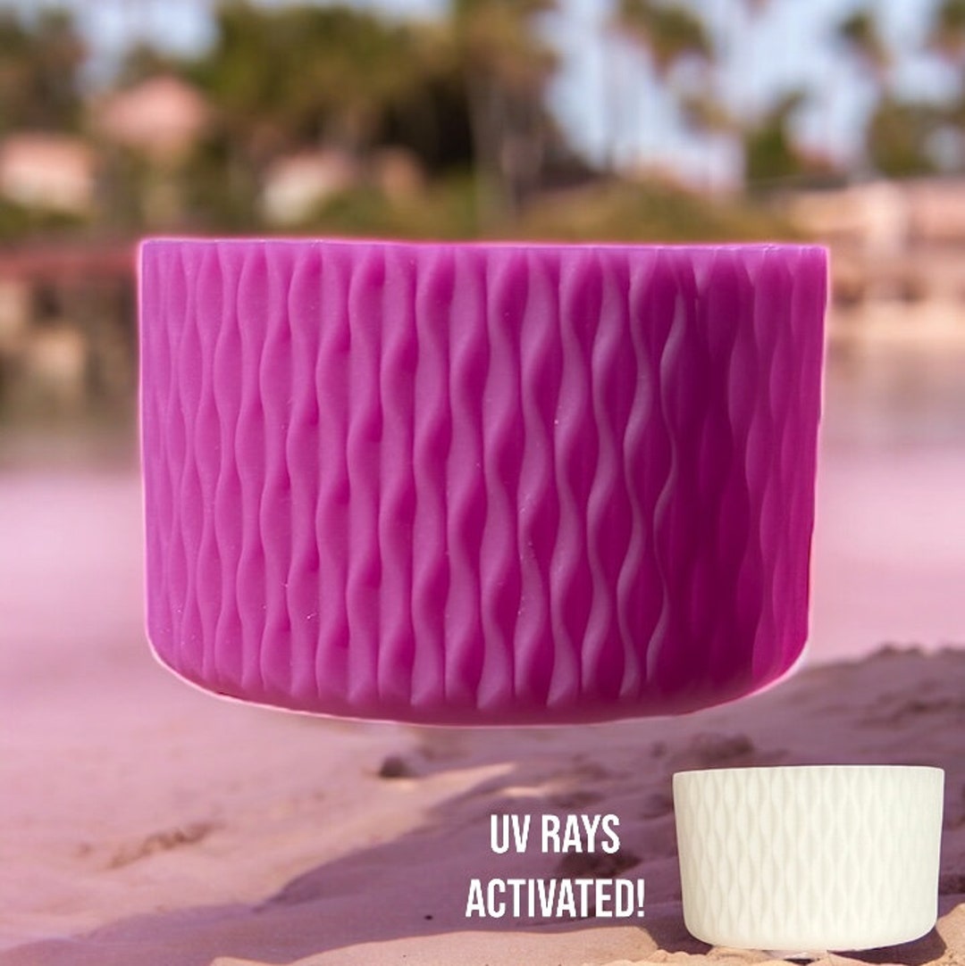 Pink Color Change Waves Silicone Boot Stanley/simple Modern/brumate ...