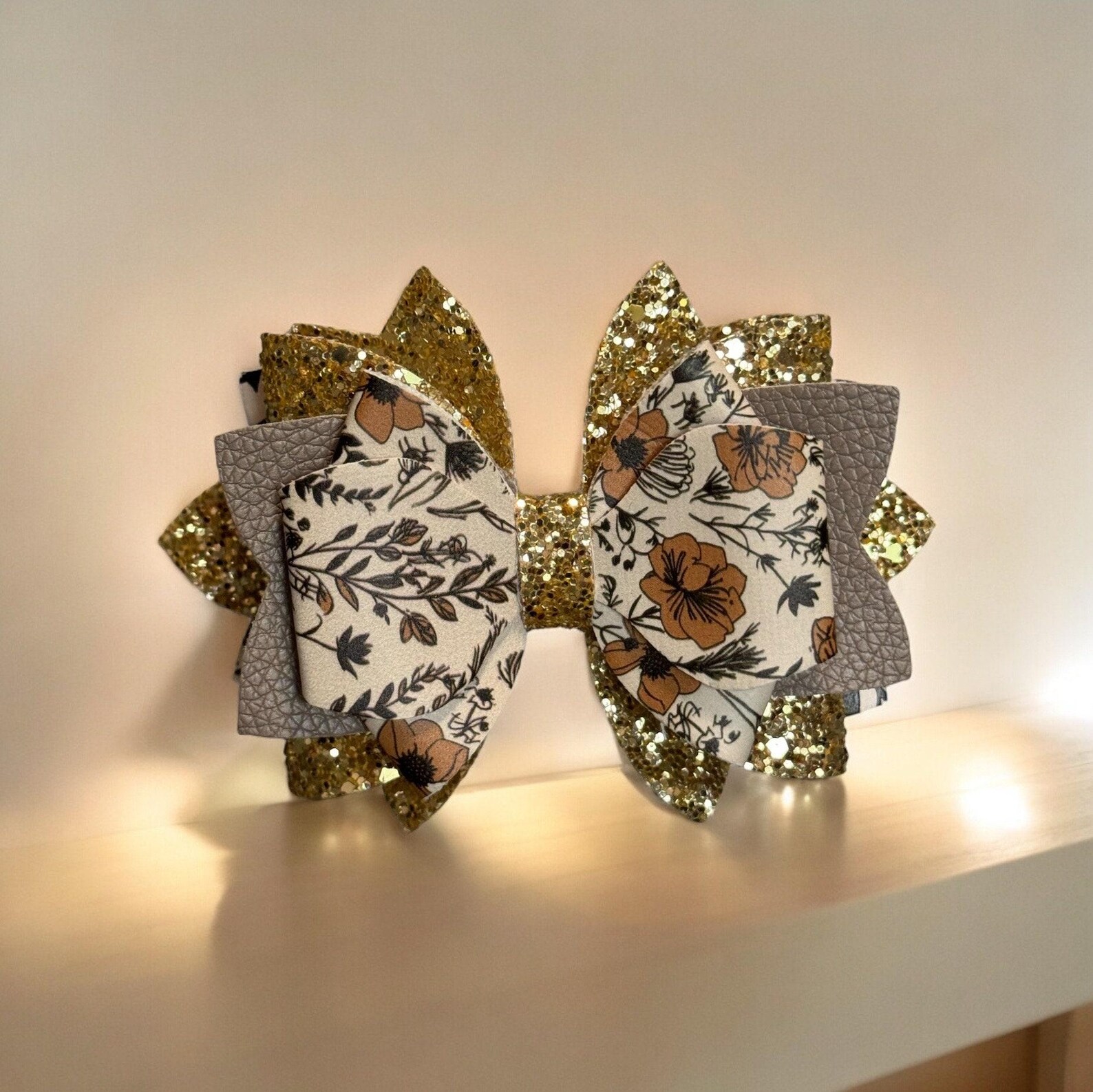 Magnolia Bloom Bow | Fits: Stanley, Simple Modern, and Brumate - Etsy