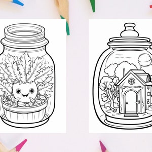 Get 100 Jar Printable Coloring Pages Suitable for Both Kids and Adults ...