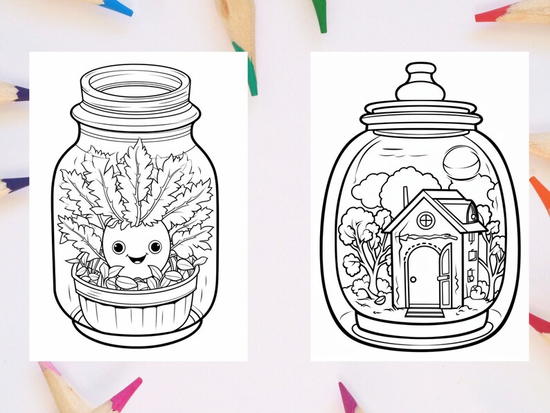Get 100 Jar Printable Coloring Pages Suitable for Both Kids and Adults ...