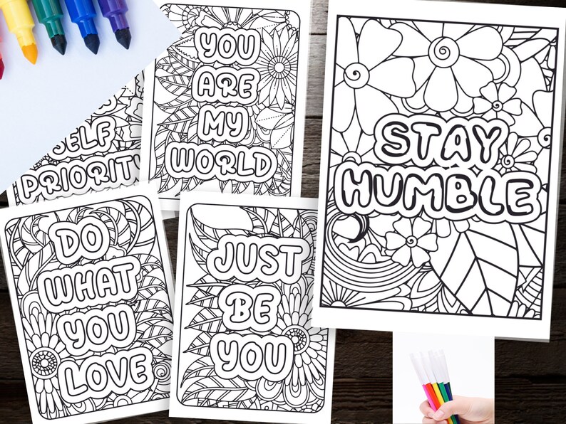 250 Stress Relief Coloring Pages Bundle for Adults Adult Curse Words ...