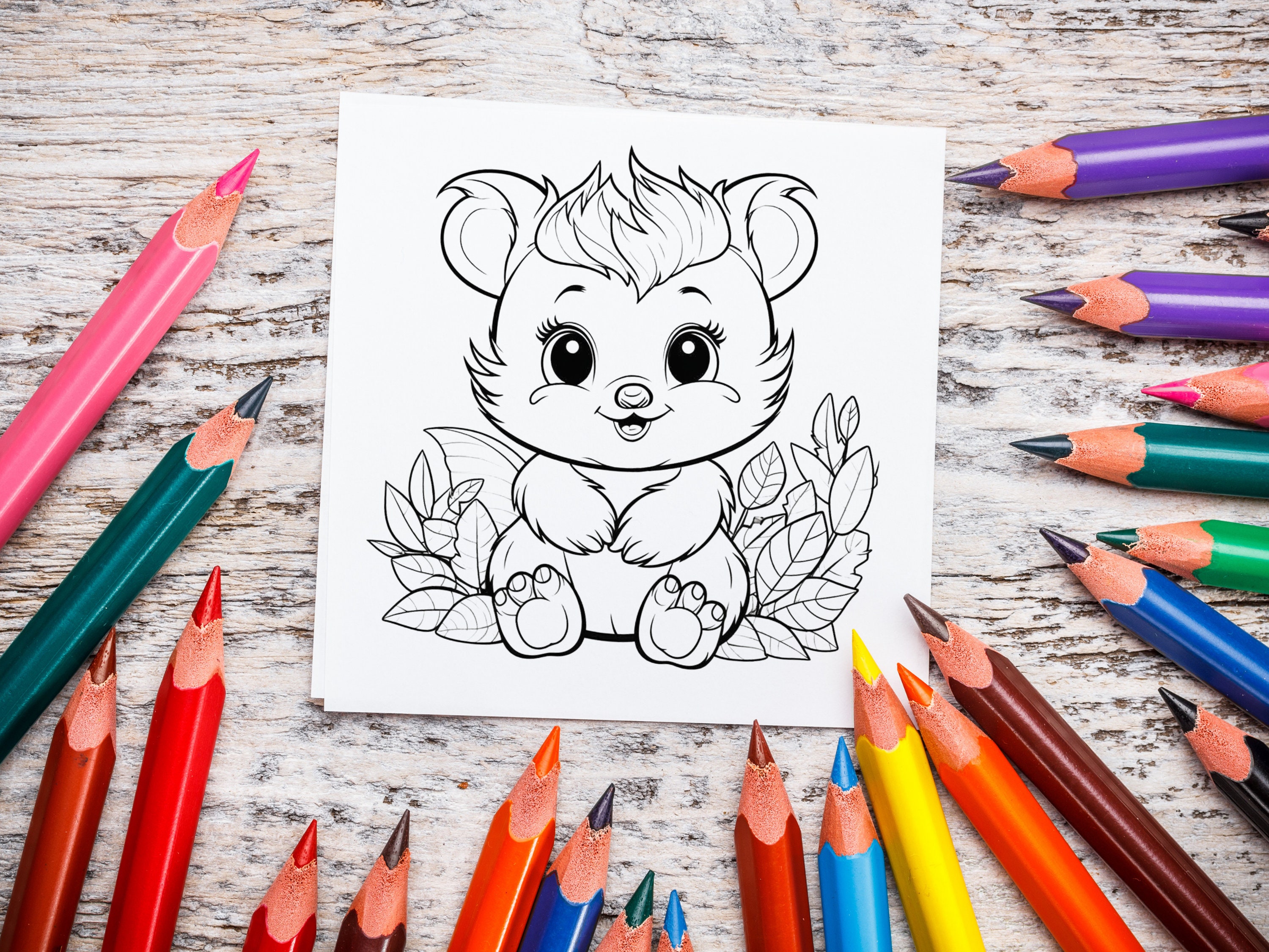 100 Wild Animal Coloring Pages for Kids - A Fun and Educational ...