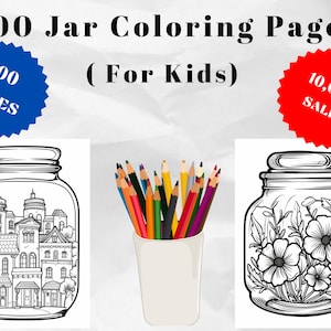 Get 100 Jar Printable Coloring Pages Suitable for Both Kids and Adults ...