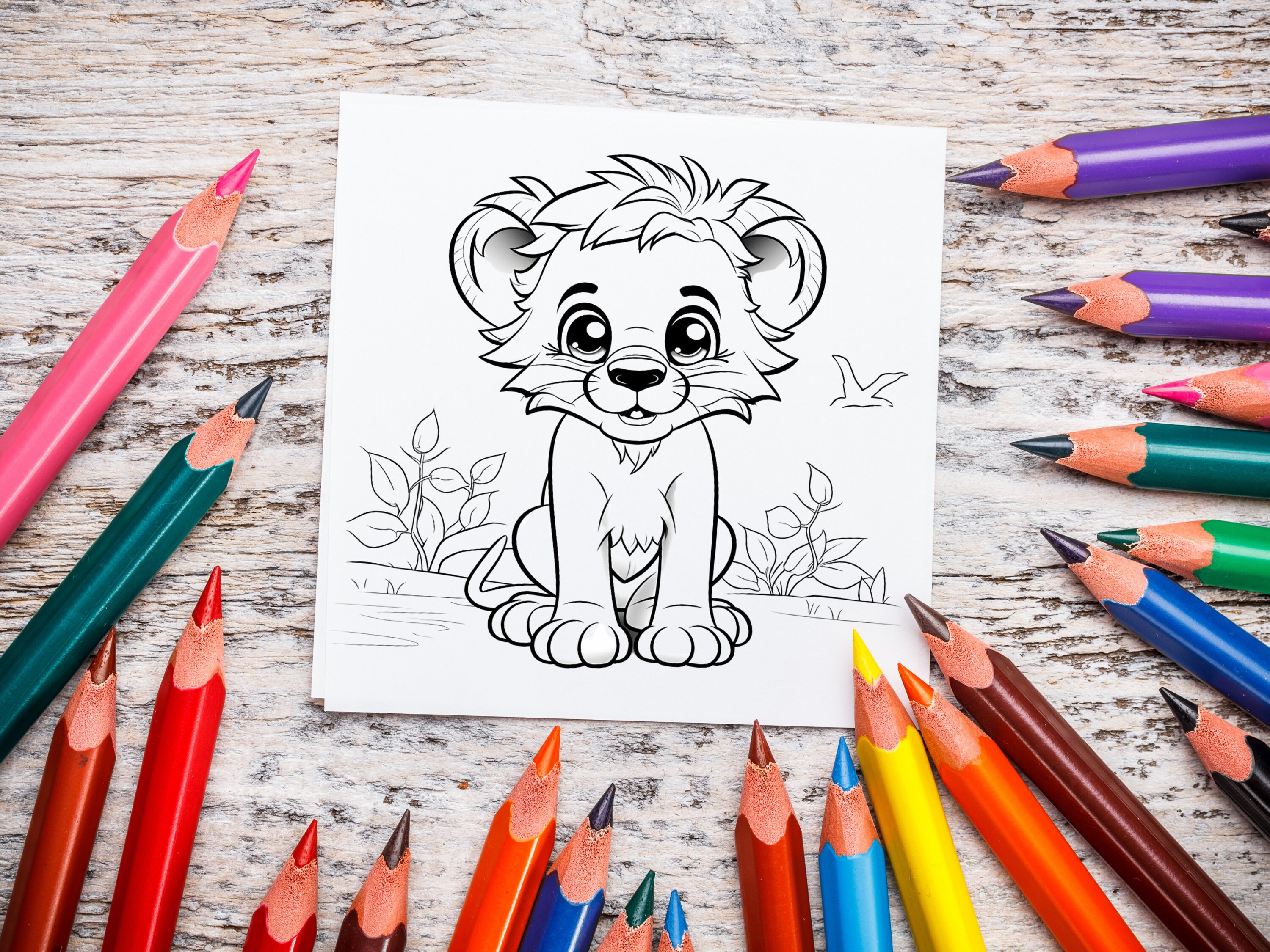 100 Wild Animal Coloring Pages for Kids - A Fun and Educational ...