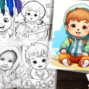 240 Cute Baby Coloring Pages Adorable Printable Designs for Your Little ...