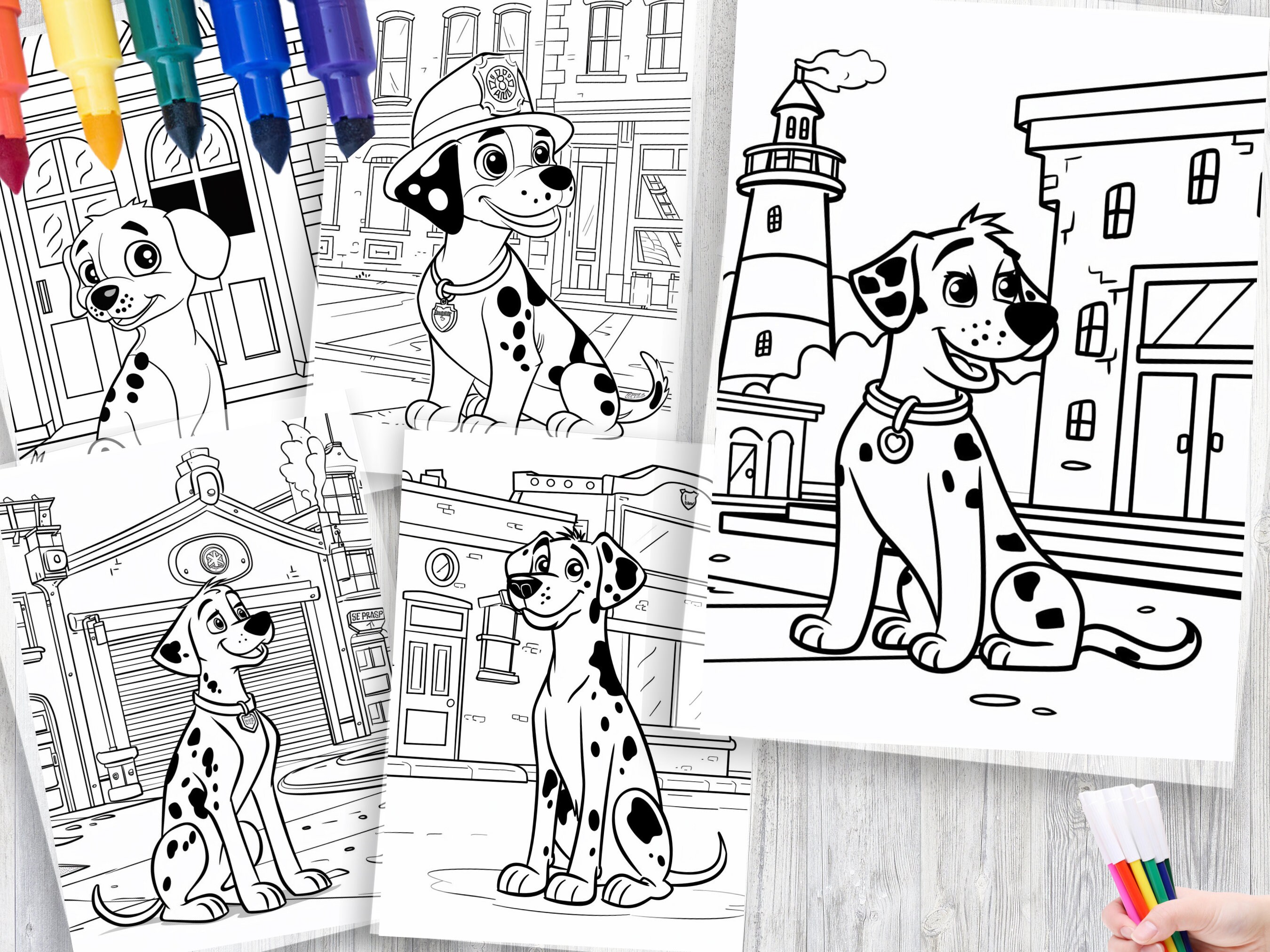 100 Adorable Dog Coloring Pages Fun and Cute Puppies to Color Printable ...
