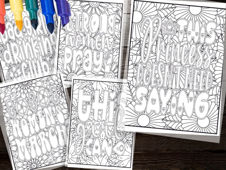 120 Happy Women's Day Coloring Page Printable Feminine Artwork for ...