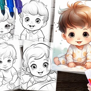 240 Cute Baby Coloring Pages Adorable Printable Designs for Your Little ...