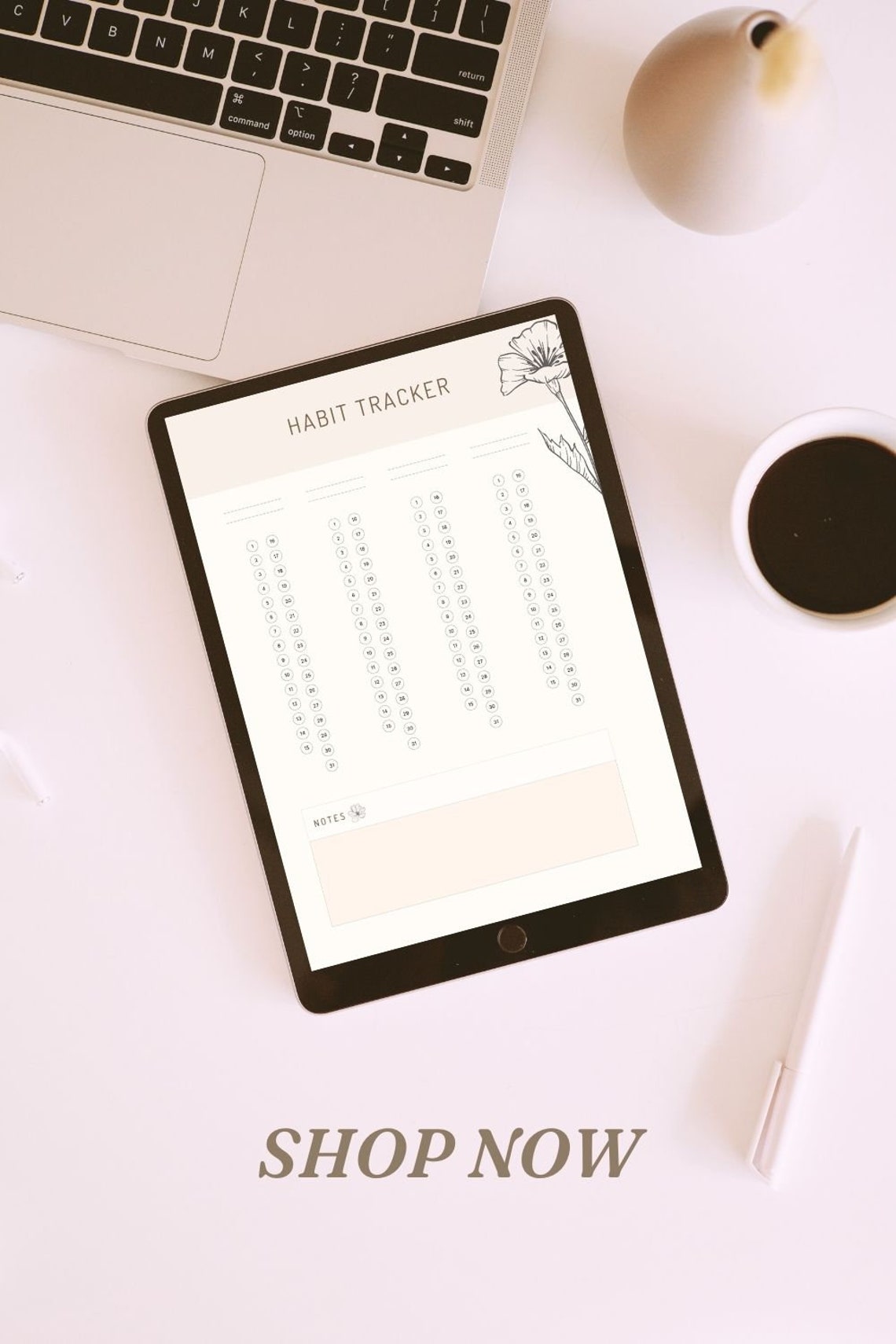 Minimalistic Daily Habit Tracker Monthly Habit Tracker Habit Tracker ...