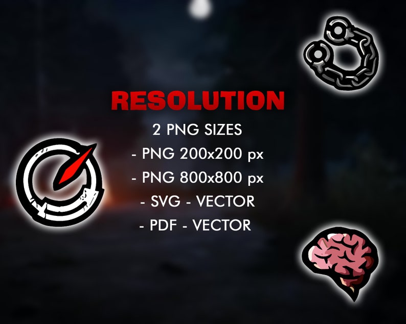 Dead by Daylight Perk Effect Icons Files Dead by Daylight Killer and ...