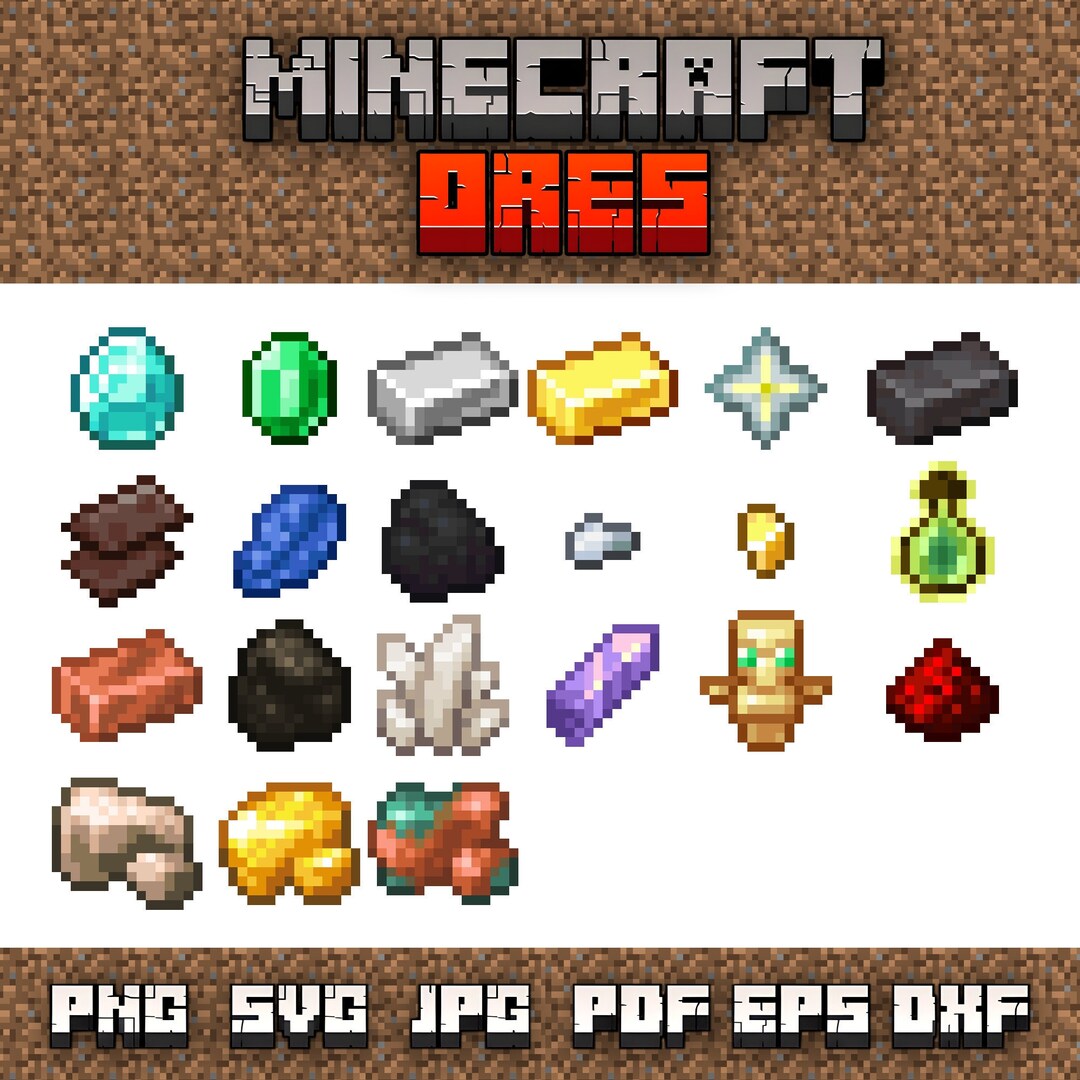 Minecraft SVG Minecraft Clipart Art Minecraft Shirt Png - Etsy