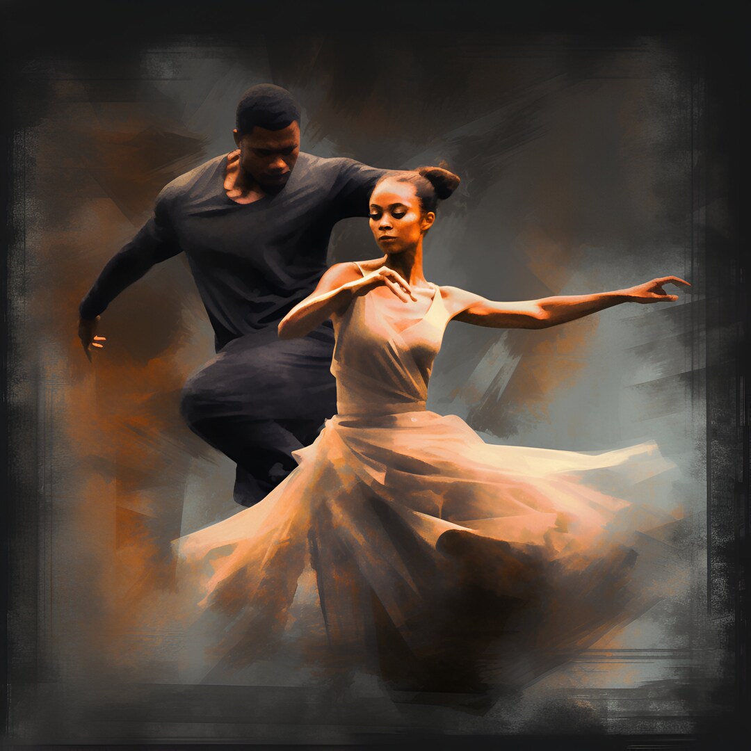 Contemporary Dancing Digital Image Download Dance Art Image ...