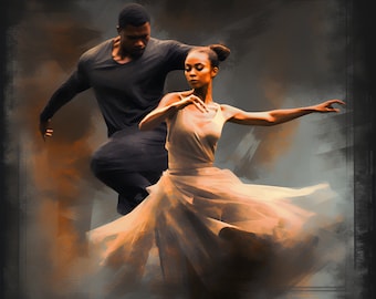 Contemporary Dancing Digital Image Download Dance Art Image ...