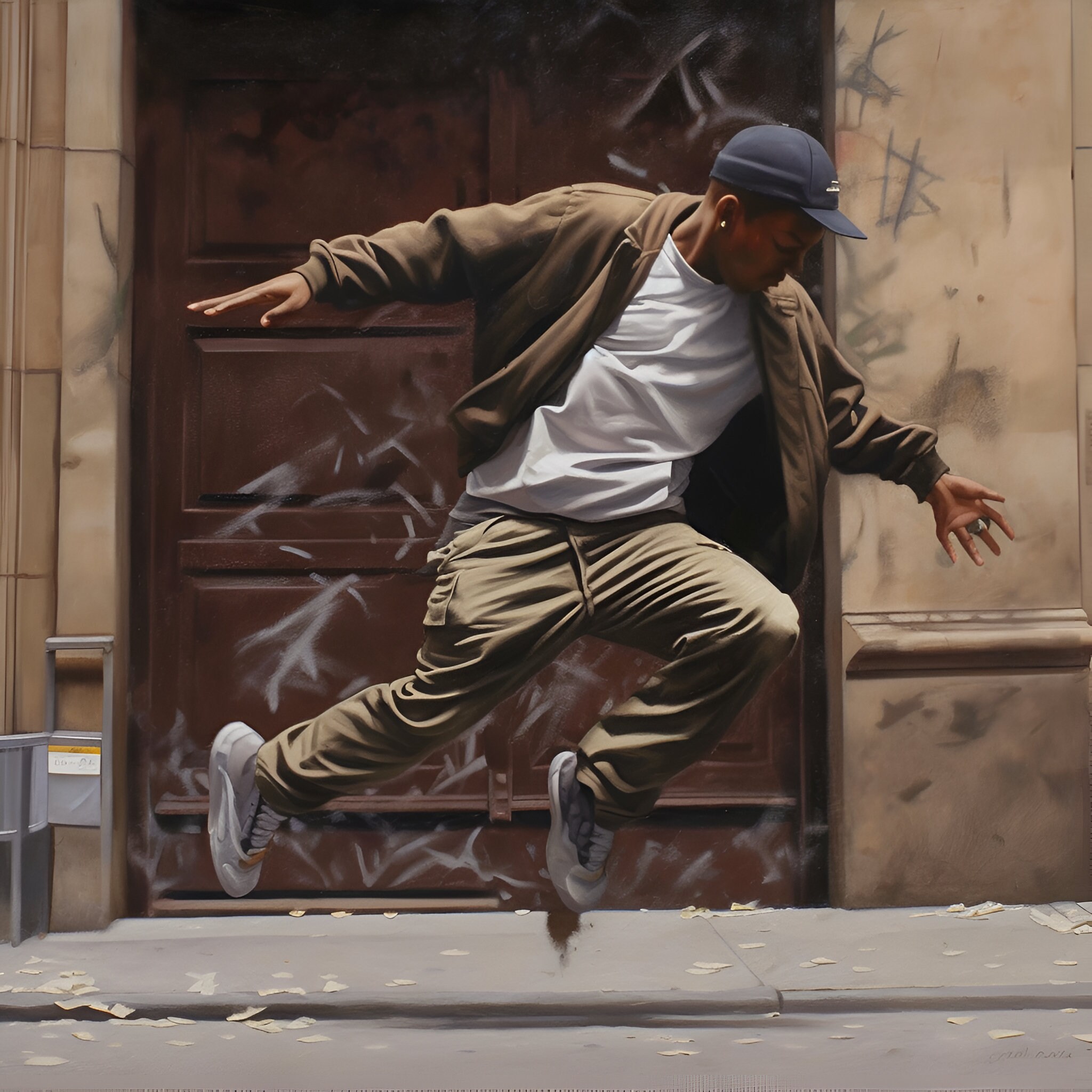 Hip Hop Dancing Digital Image Download Dance Art Image Hip Hop Dance ...