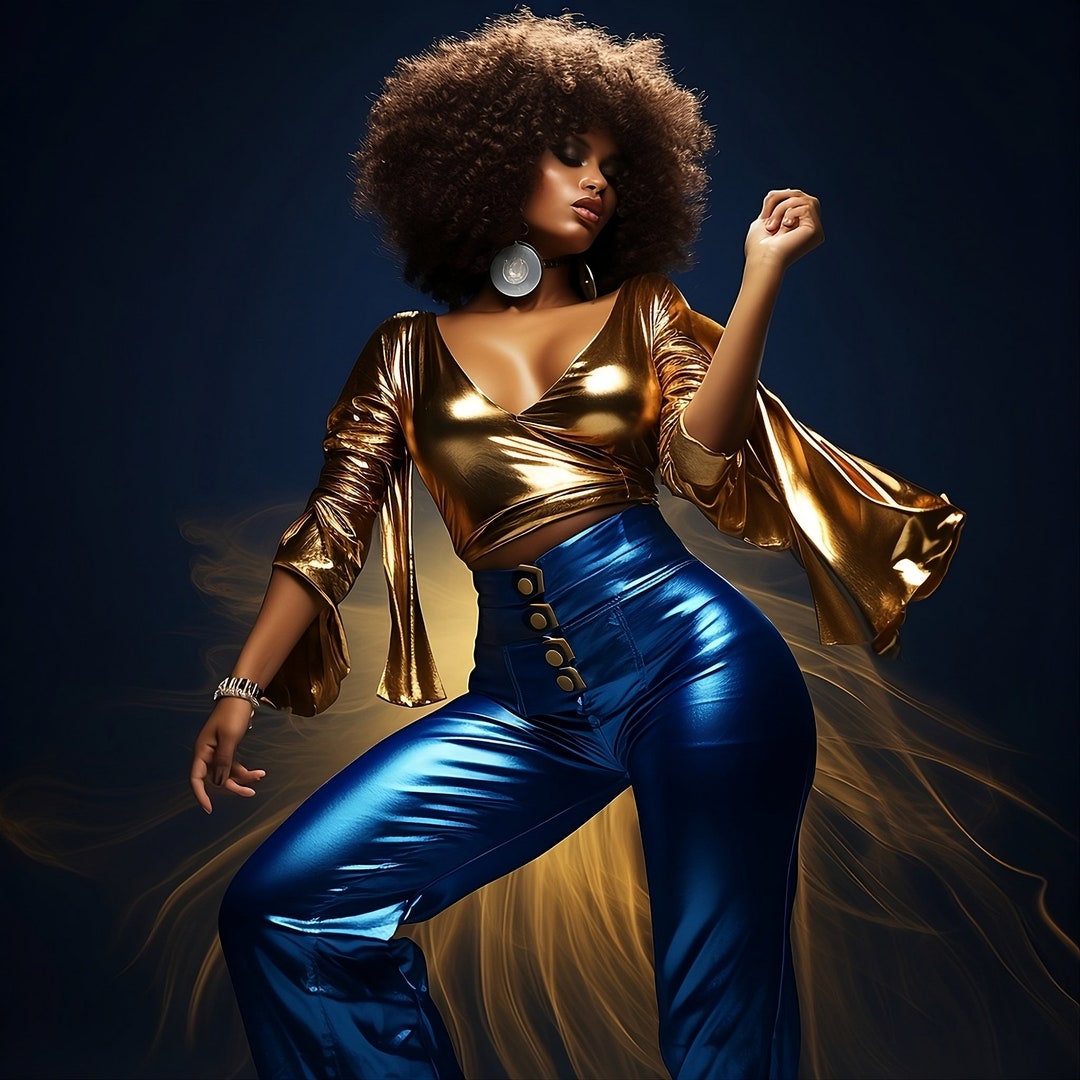 Disco Dancing Digital Image Download Disco Dance Art Image Disco Dance ...