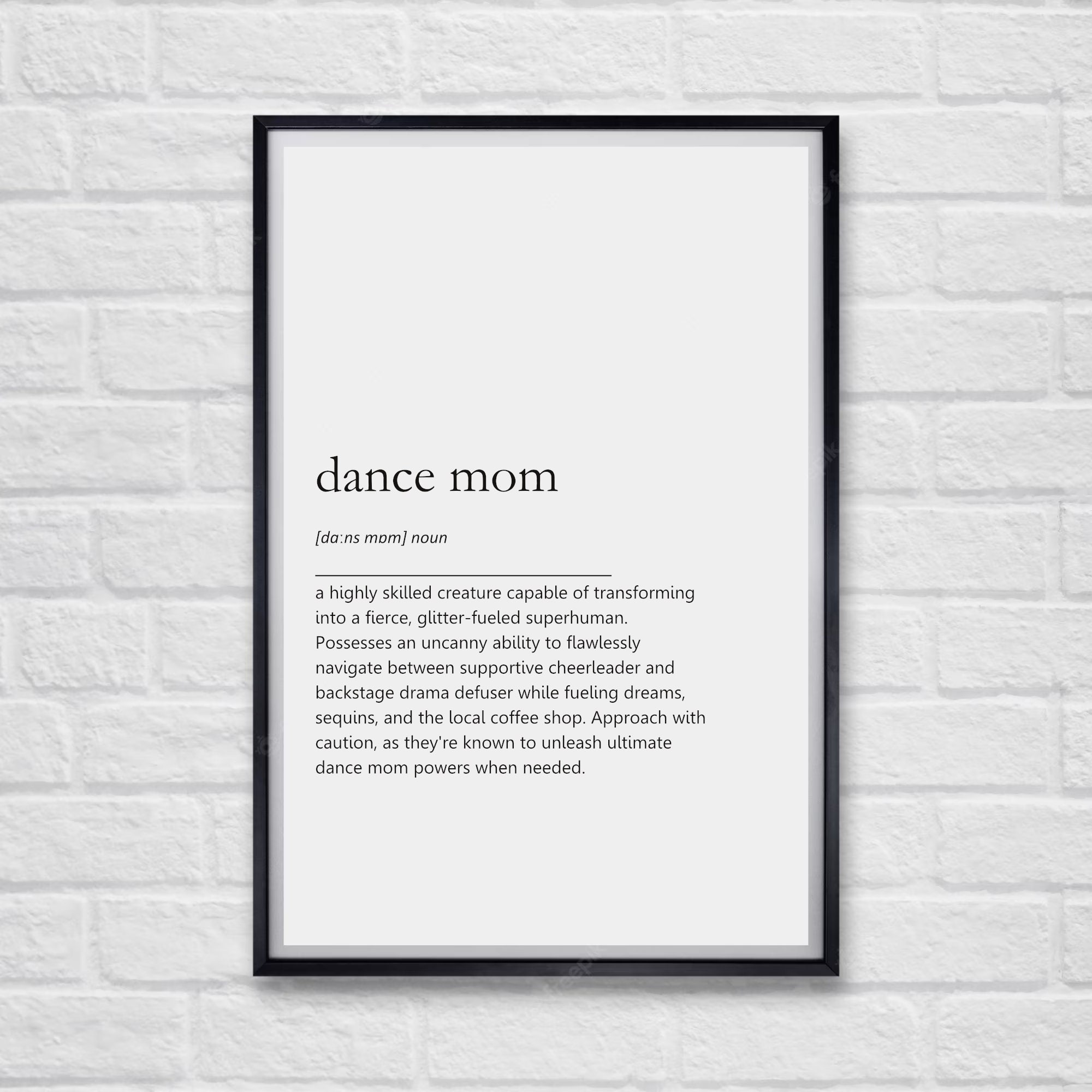 Dance Mom Definition SVG Download Digital Dance SVG Gift Dance Mom SVG ...