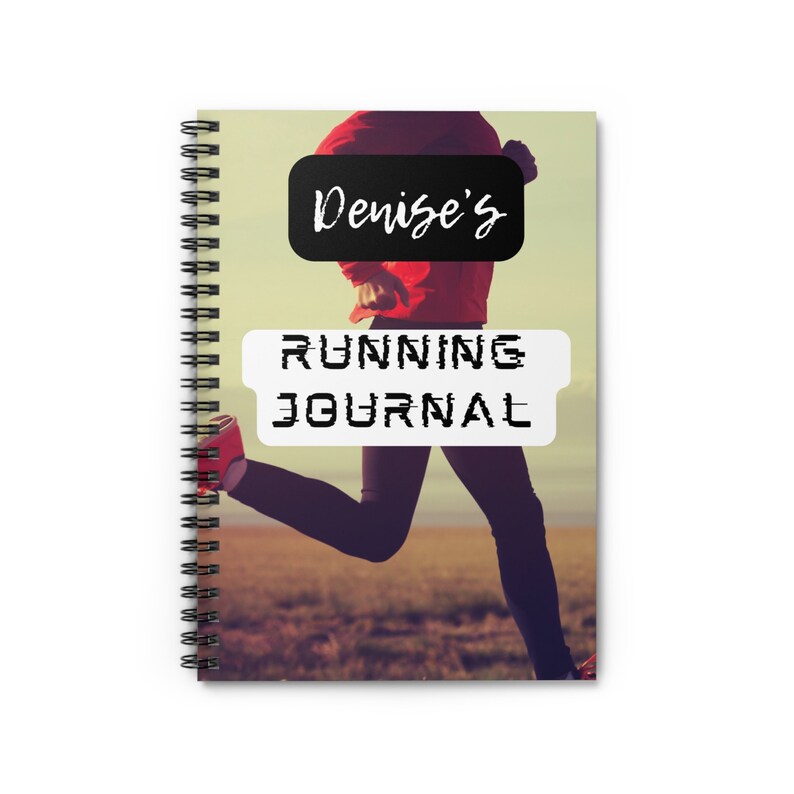 Personalized Running Journal: Marathon Training Log, Runner's Gift - Etsy