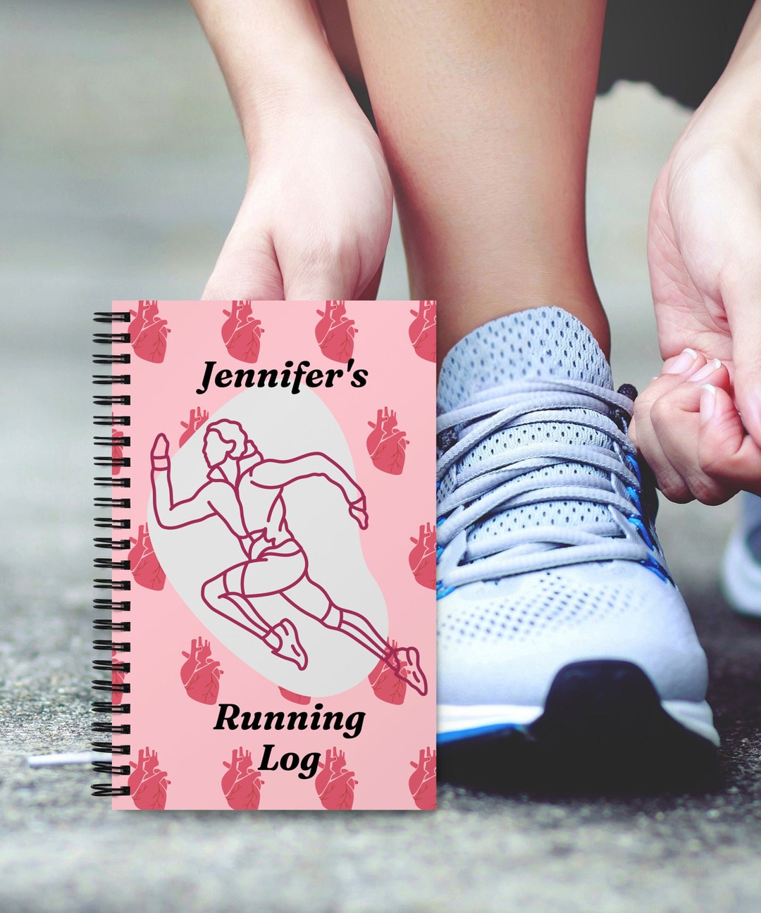 Personalized Running Log Customizable Notebook Running Training Journal ...