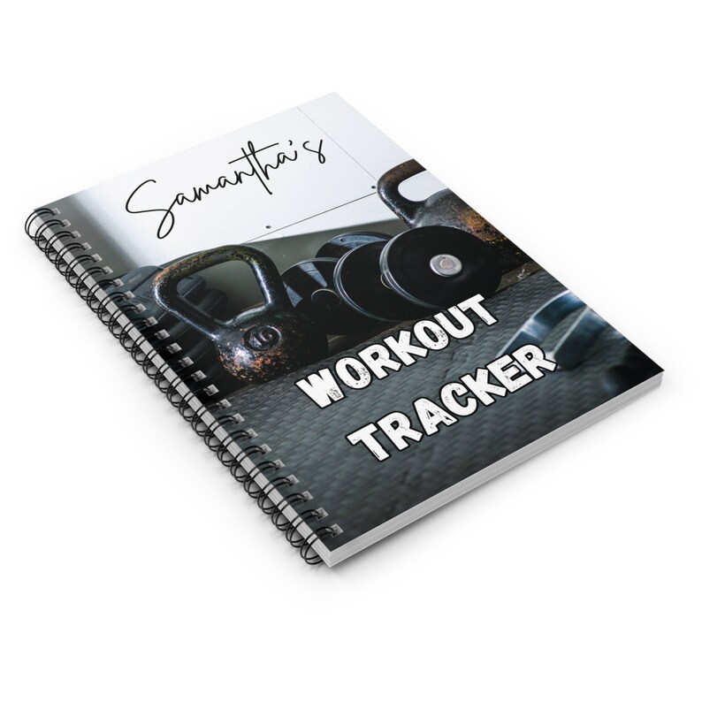 Custom Workout Tracker Strength Training Log Cute Planner Gym Tracker ...