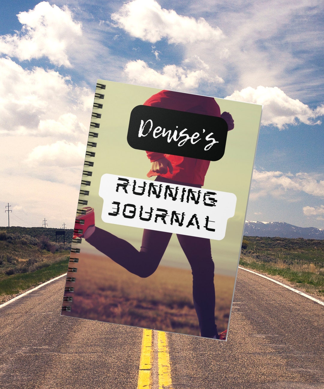 Personalized Running Journal: Marathon Training Log, Runner's Gift - Etsy
