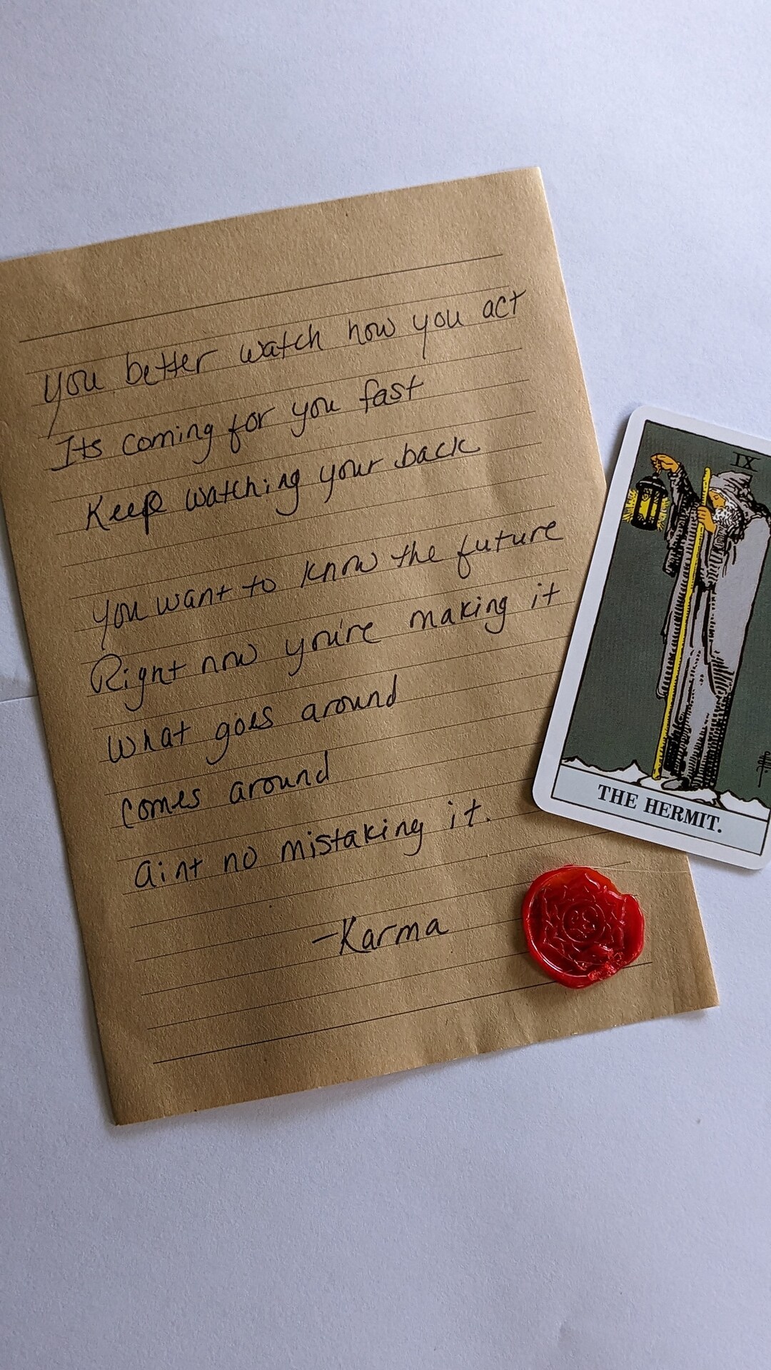 ANONYMOUS Ominous Mysterious Mail Prank - Etsy