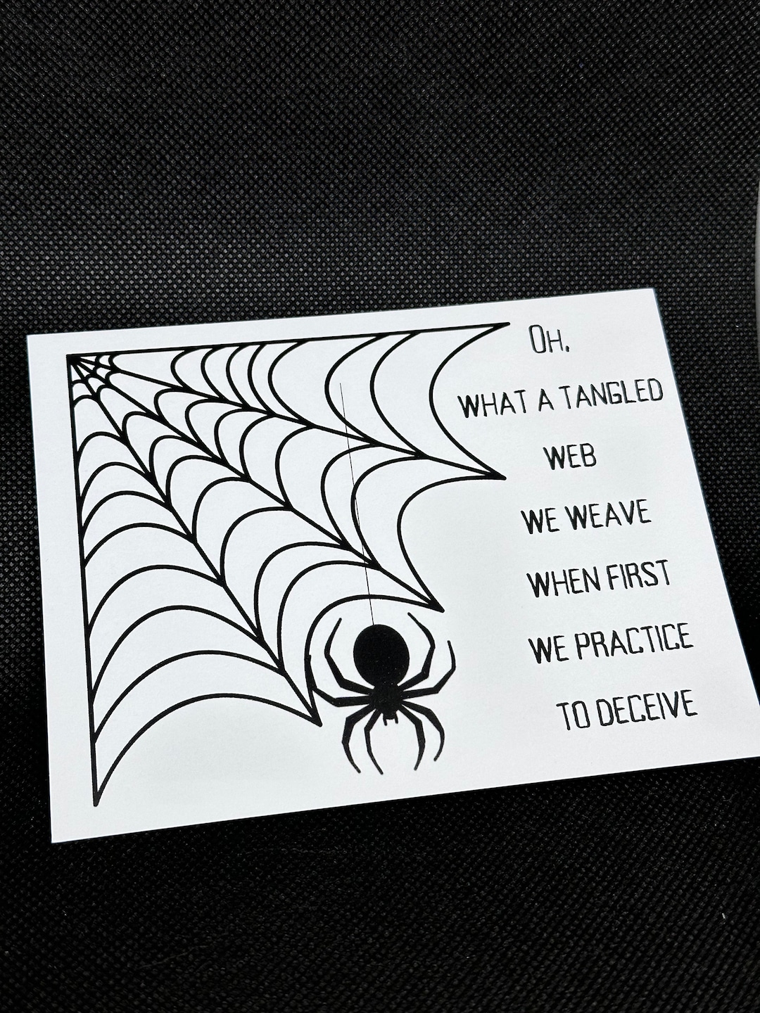 Anonymous Prank Postcard: Secretly Mailed Gag Gift - Etsy