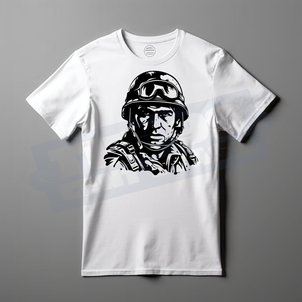 ONLY 99 Cents Commercial License Included Soldier 38 Silhouette Vector ...