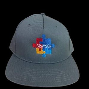 Custom Embroidered Snapback Hat: Richardson 255, 5-panel Cap - Etsy