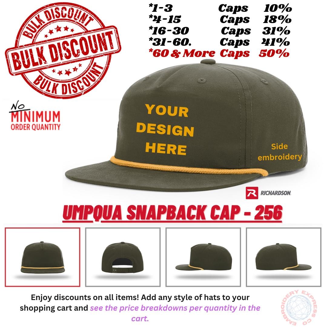Personalised Embroidered Caps UK How To Embroider Custom Logos With ...