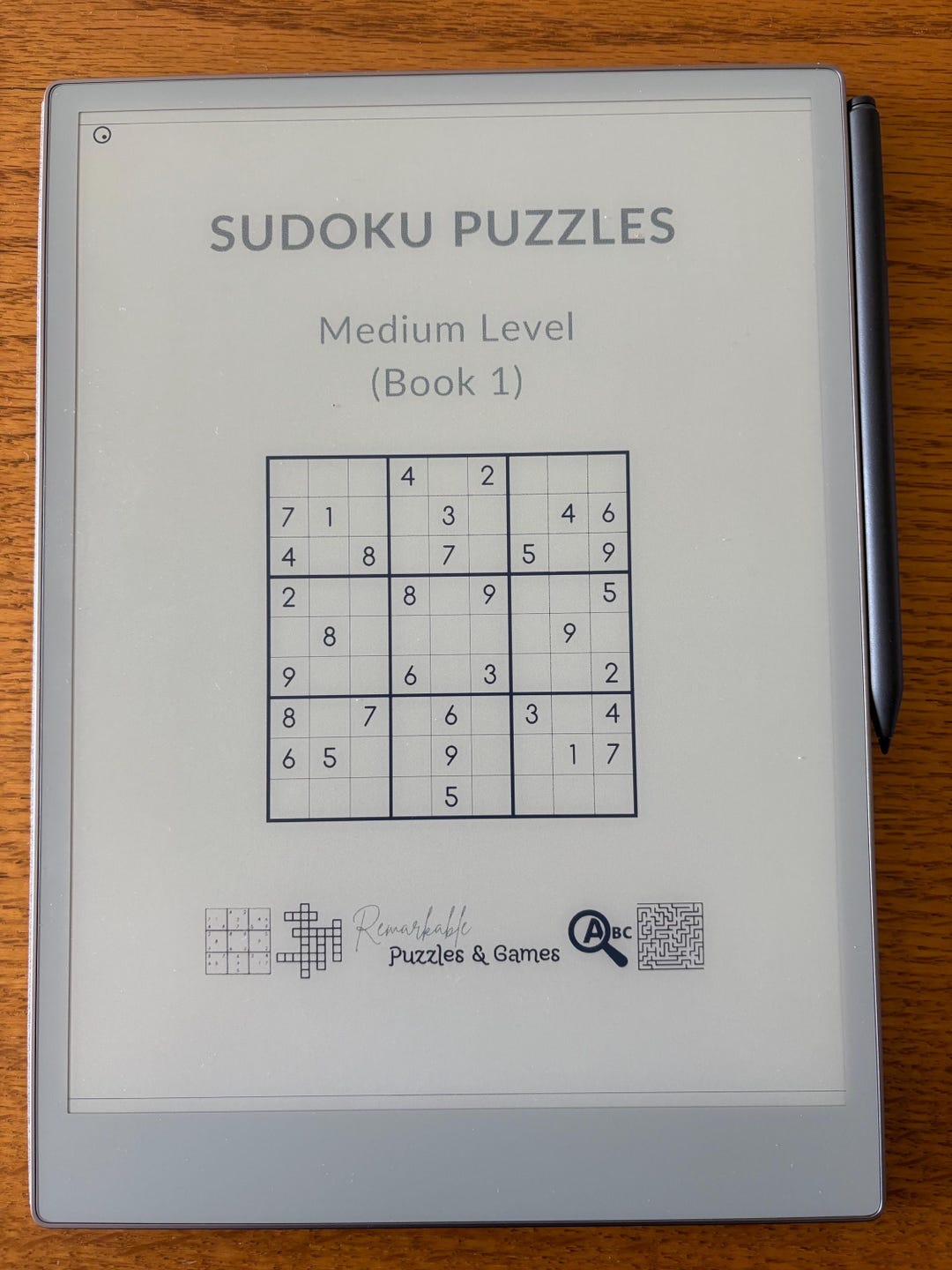 Medium Sudoku Puzzle Bundle | 3-book Set for Adults | Challenging Brain ...