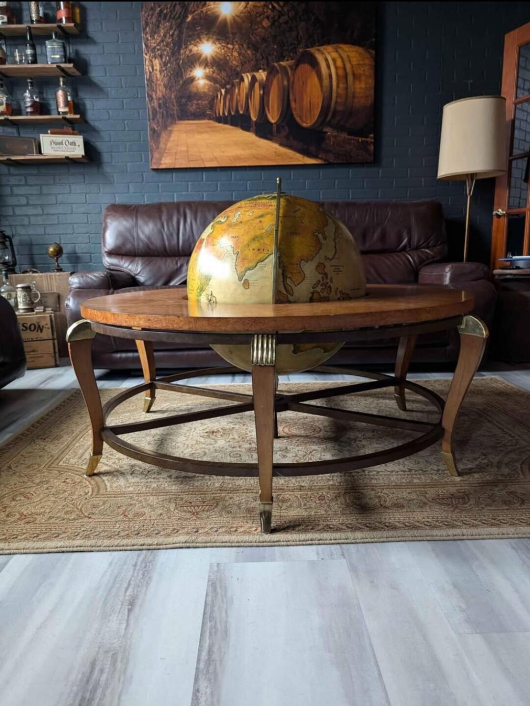 MCM Ernest Hemingway Collection La Monde Globe Coffee Table by ...