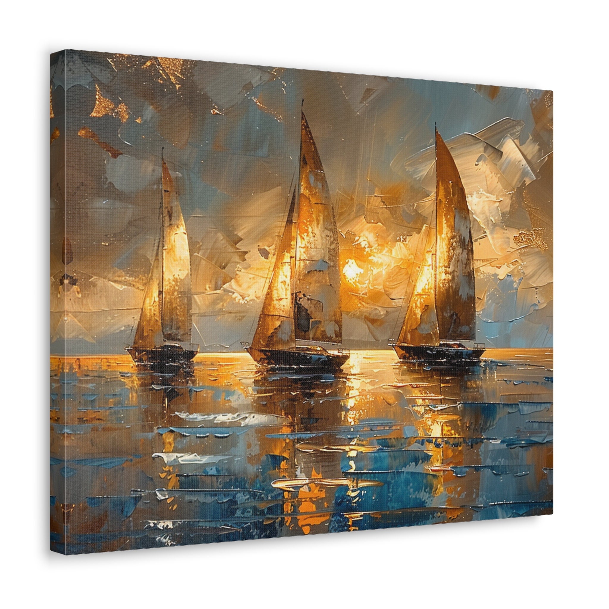 Set Sail on Serenity: Nautical Sailboat "canvas" - FREE SHIPPING ...