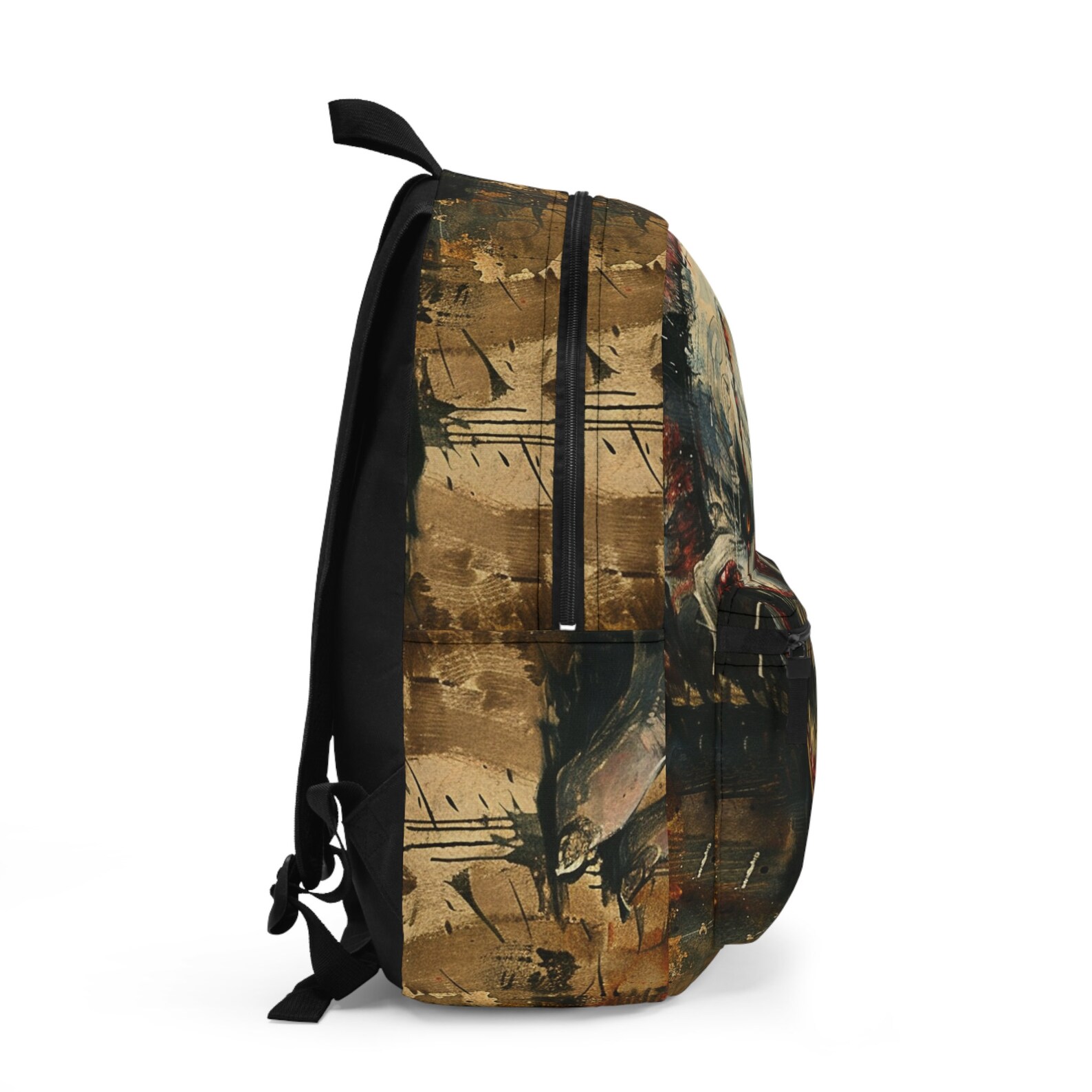 Creepy Clown "aop Backpack" - Scary Clown Bag - Clown School Backpack ...