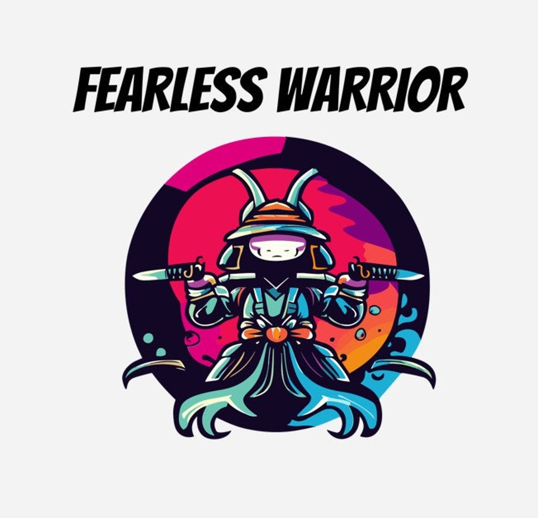 Fearless Samurai PNG/SVG - Etsy