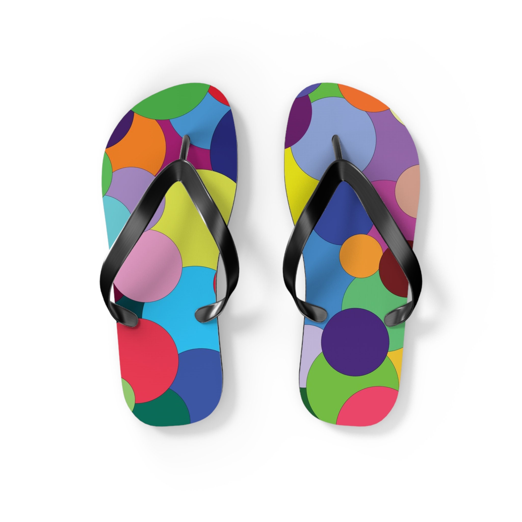 Coloured Flip Flops - Etsy