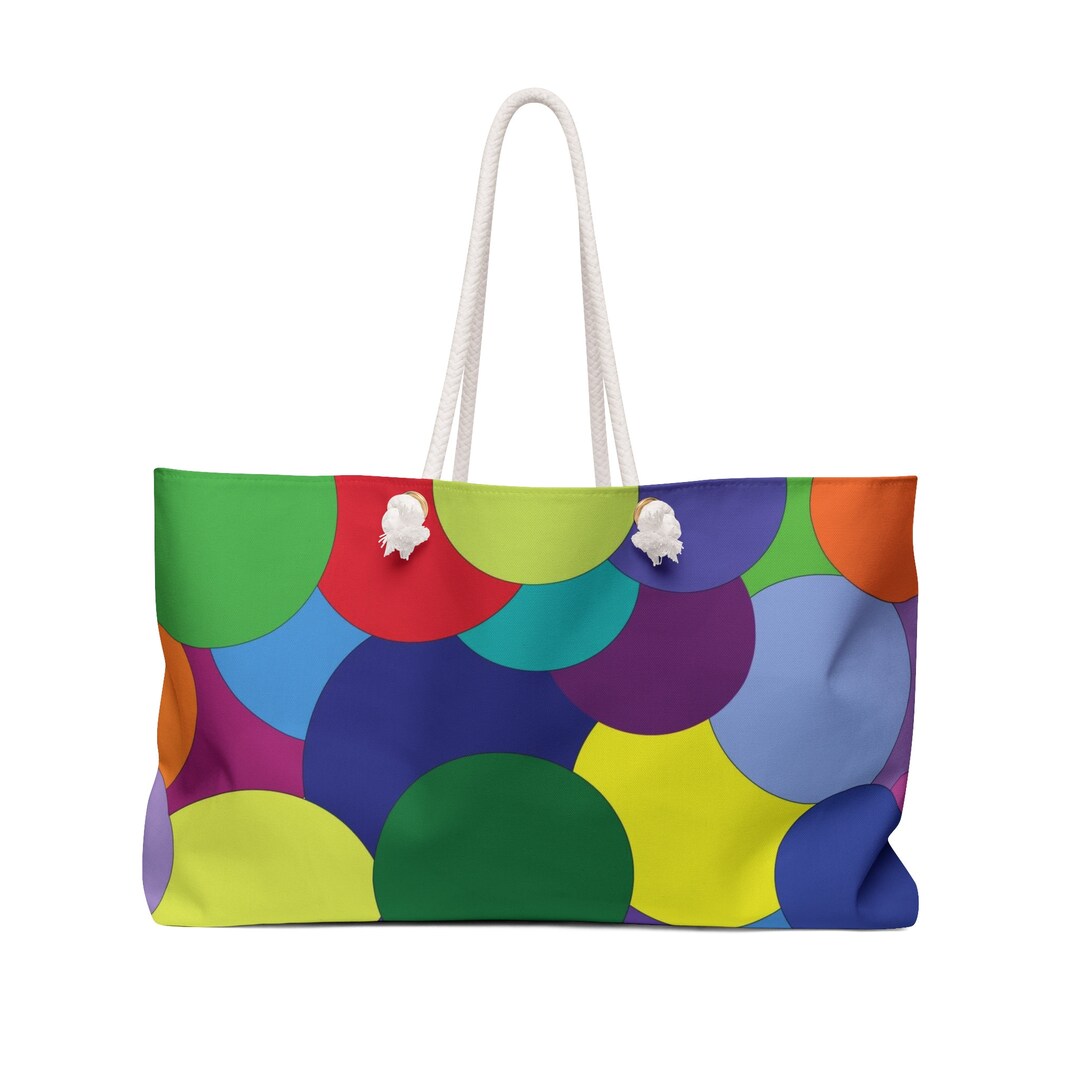 Colourful Weekender Bag - Etsy