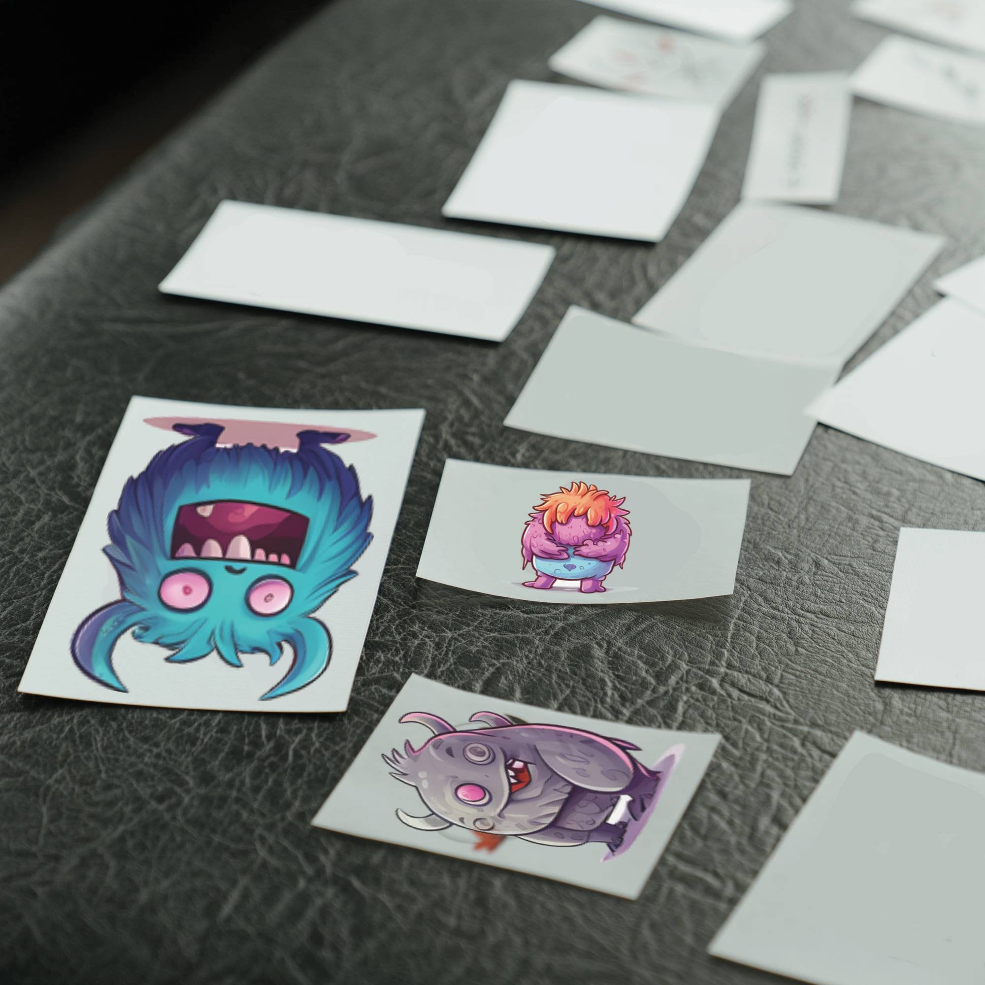 47 Cute Monsters Print and Cut Stickers Bundle Printable - Etsy