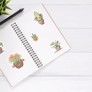 CUTE 198 Animated Plant Clipart Images | Cartoon Style Sticker Pack ...