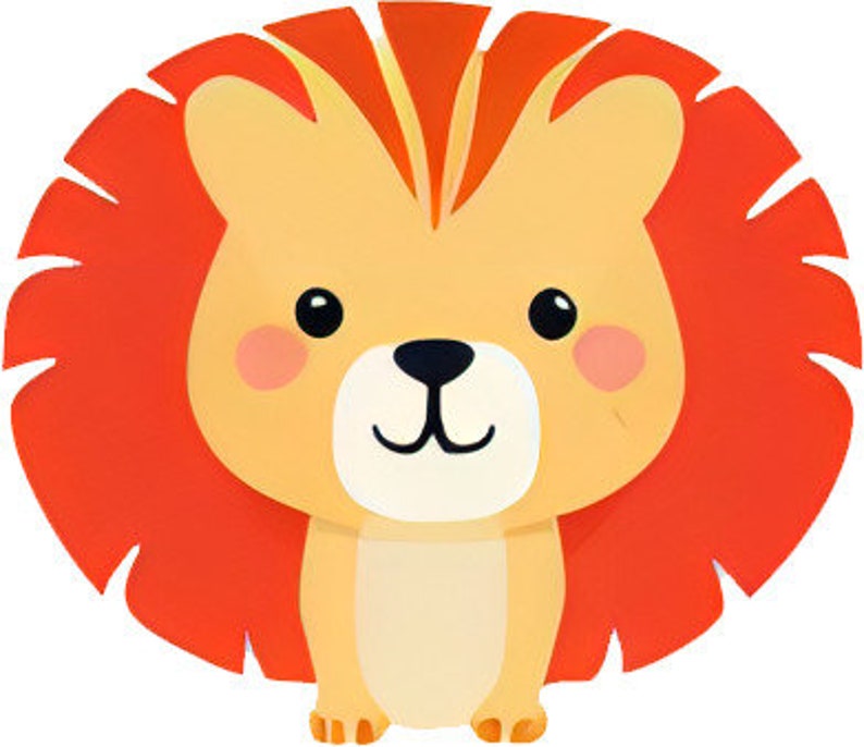 Cute and Colorful Zoo Animals Icon Pack - 47 Chibi Art Style PNG Icons ...