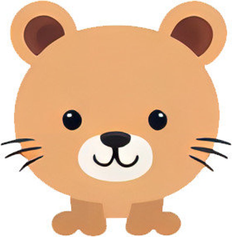 Cute and Colorful Zoo Animals Icon Pack - 47 Chibi Art Style PNG Icons ...