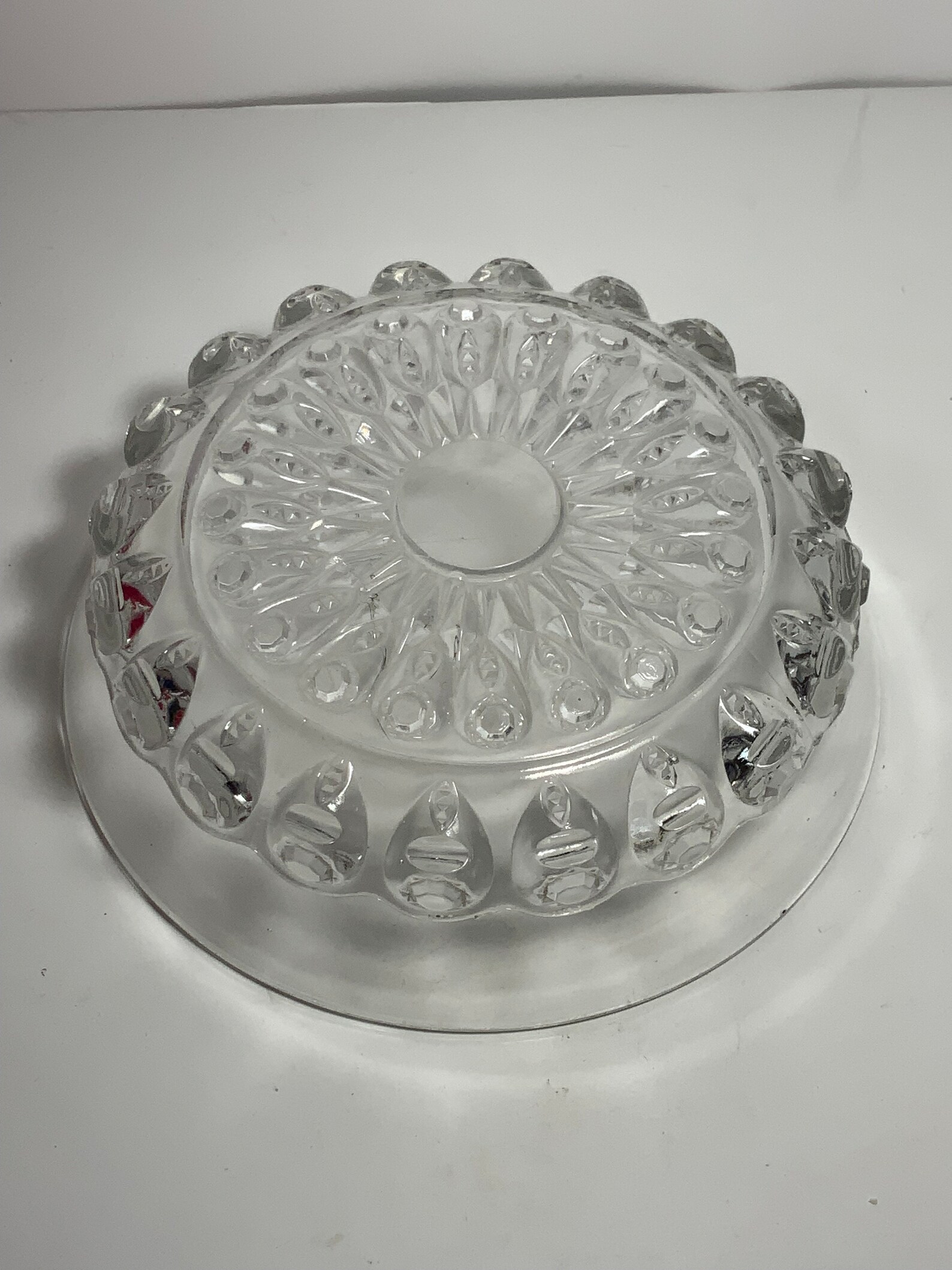 EAPG Thompson Glass Torpedo Fisheye Clear Glass Bowl 8 In. - Etsy