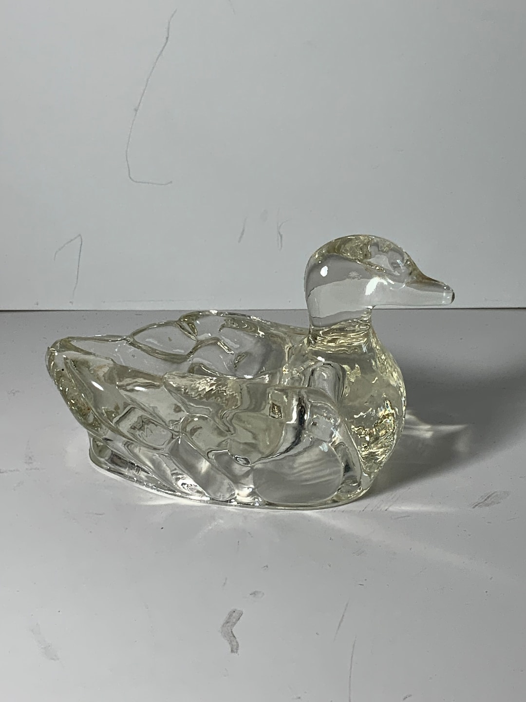 Vintage LE Smith Glass Duck Figurine/ashtray 3 In. - Etsy