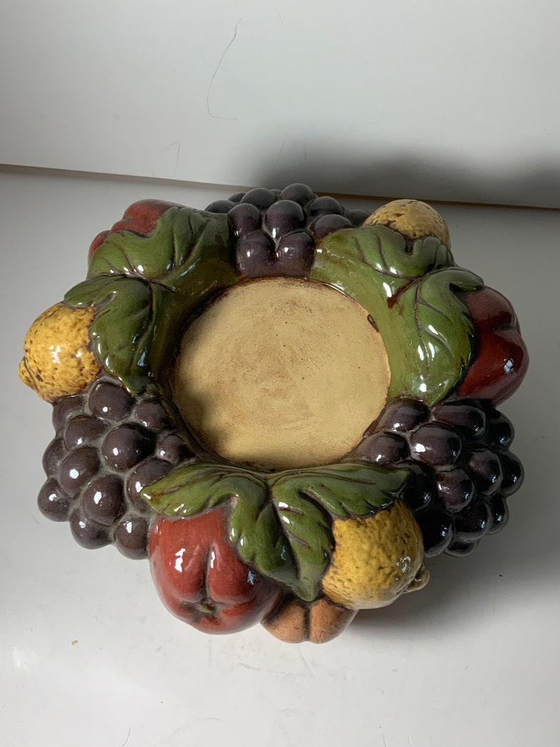 Vintage Jamar Mallory Ceramic Fruit Centerpiece 1971 Rare 8 In. - Etsy