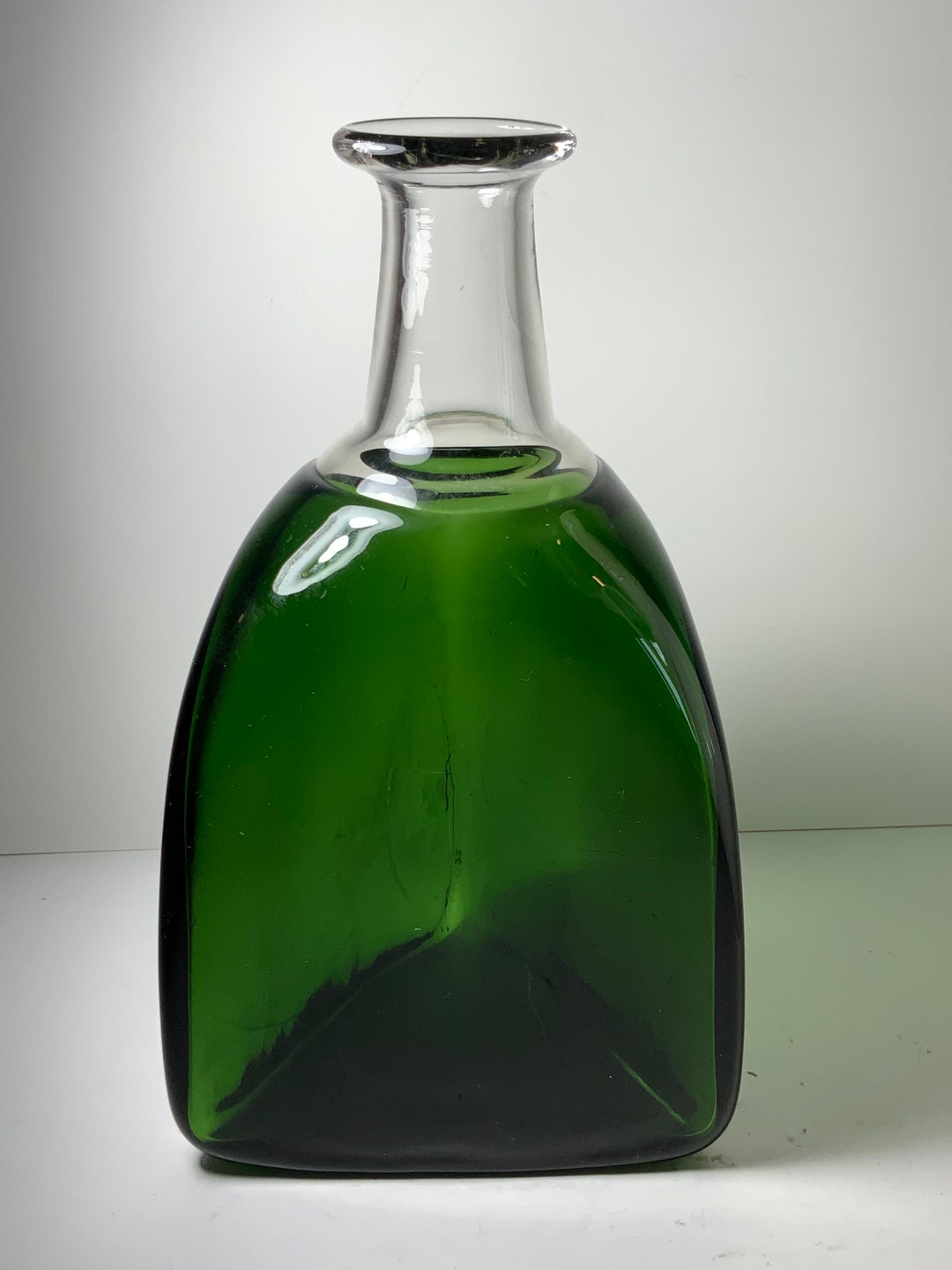 Vintage Magnor Norway 60s Art Glass by Axel Morck 8.5 In. - Etsy