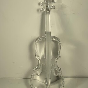 Rare Hofbauer West Germany Crystal Violin 9 In. - Etsy