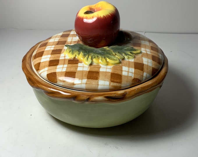 Bella Casa by Ganz 3D Small Apple & Acorn Ceramic Dish 5.5 In. - Etsy
