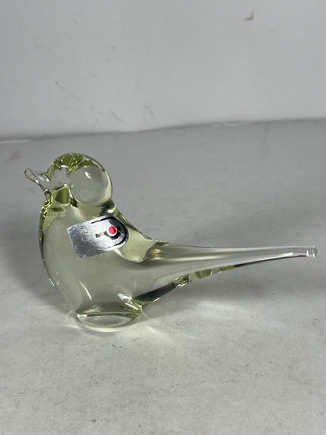 Vintage Hand Blown Pilgrim Glass Bird Statue 4 In. - Etsy