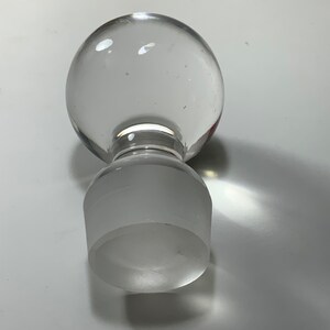 Rare Vintage Honey Amber Skirted Glass Liquor Decanter & Stopper 11 In ...