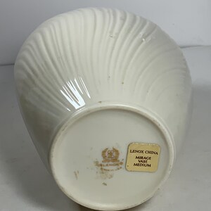 Vintage Lenox Mirage Porcelain Medium Vase 8.5 In. - Etsy