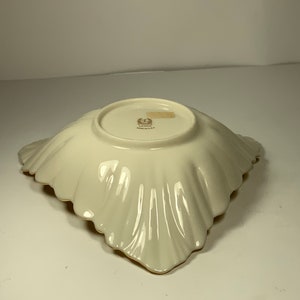 Vintage Lenox Triad Porcelain Leaf Triangle Bowl 7 In. - Etsy